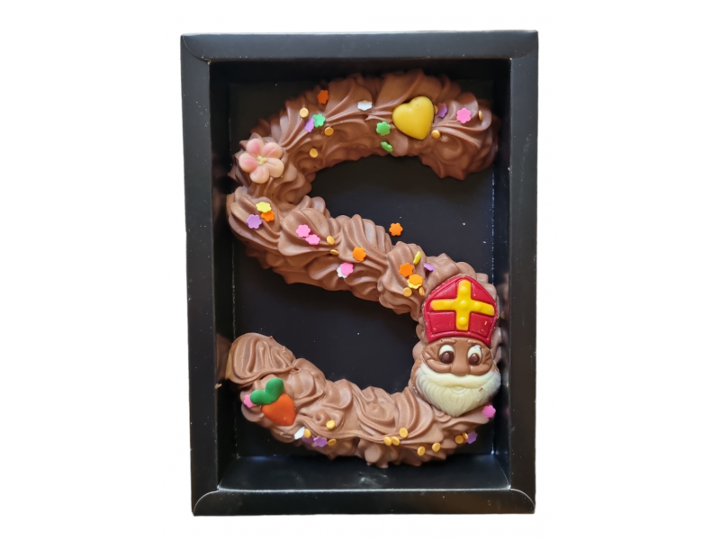 Sinterklaas Letters Roomboter Spuitchocolade